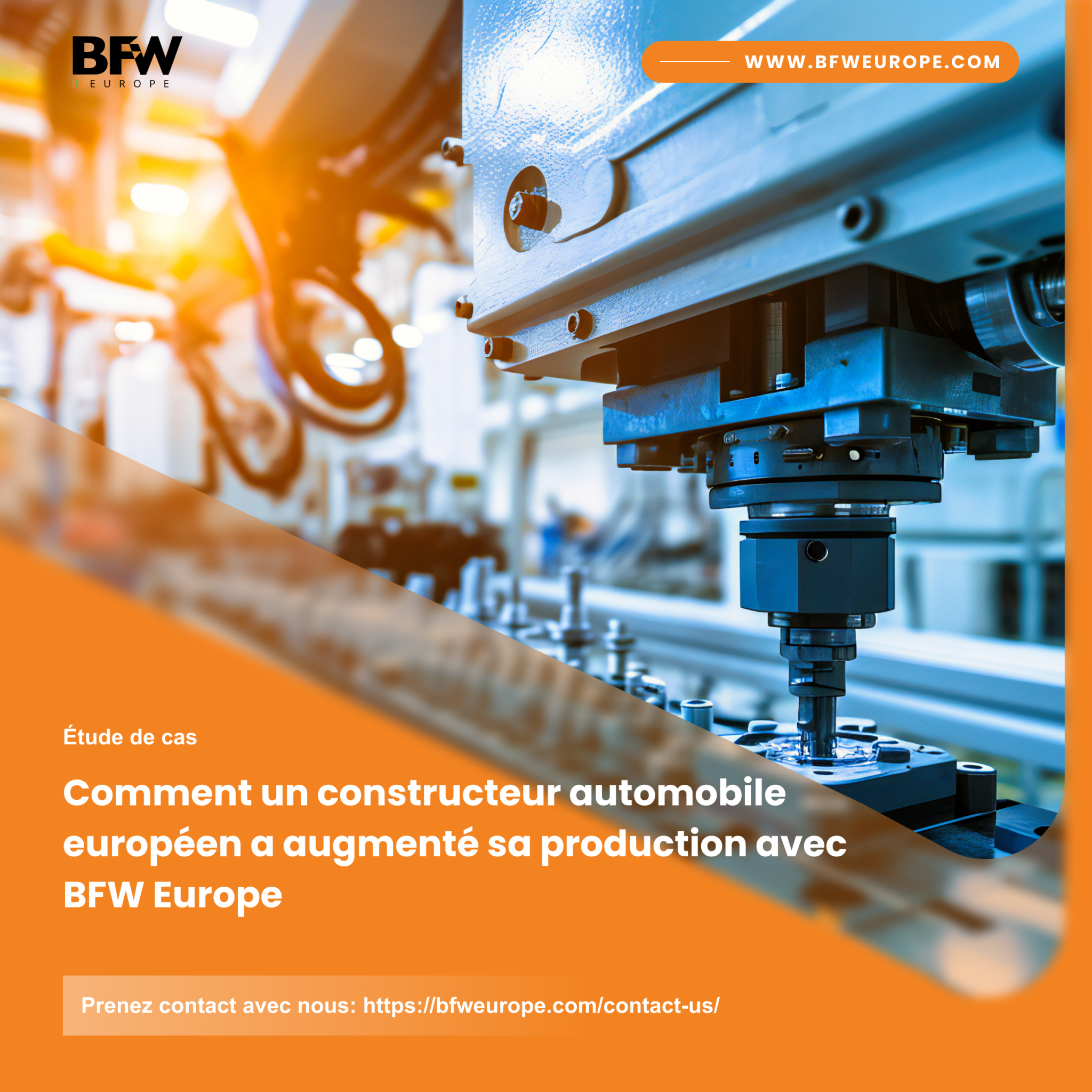 Trusted Europe Manufacturing Technology Partner | BFW Europe